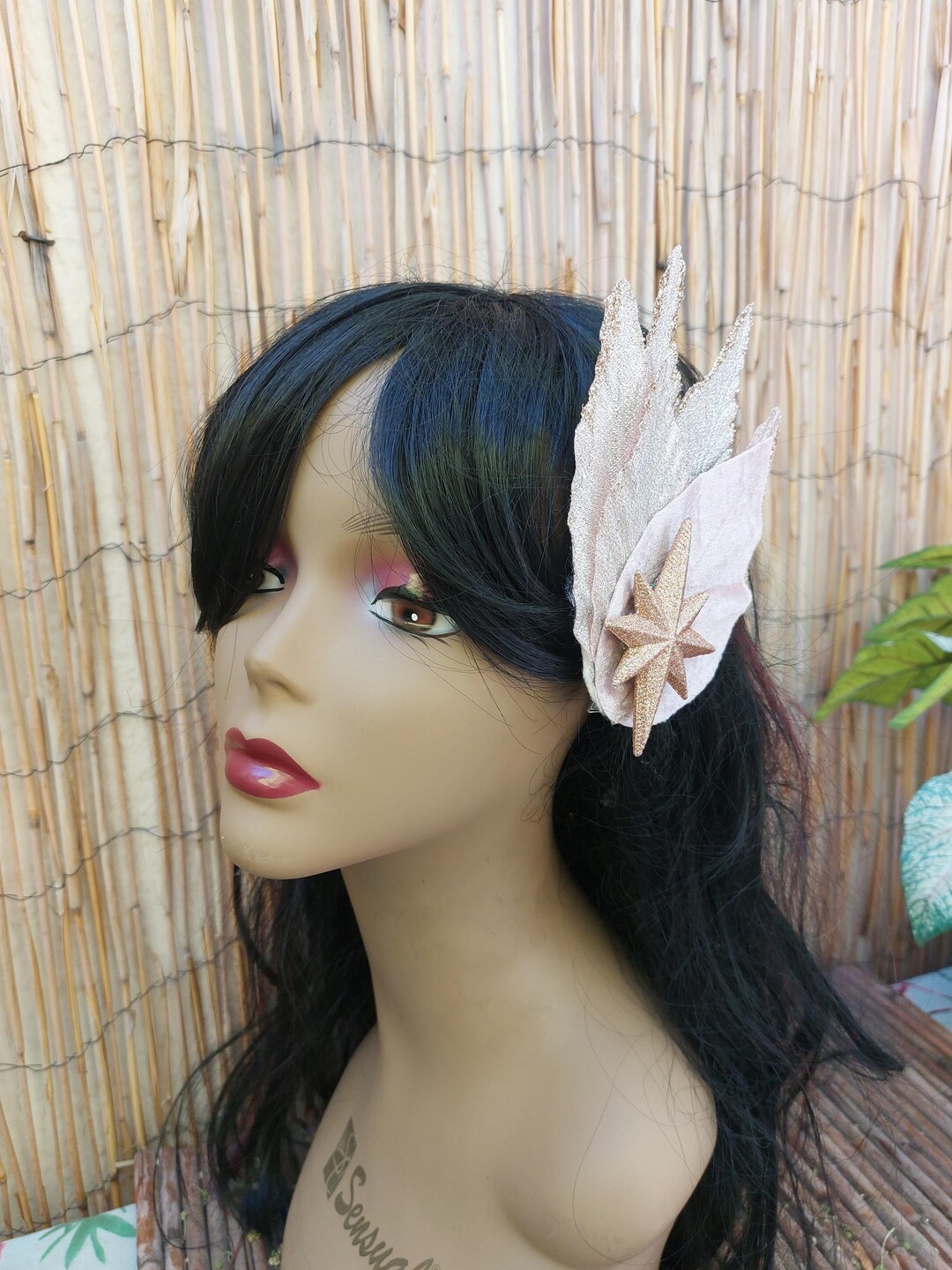 Mid Century Modern Style Starburst Hair Clip, Glam Retro Holiday ...