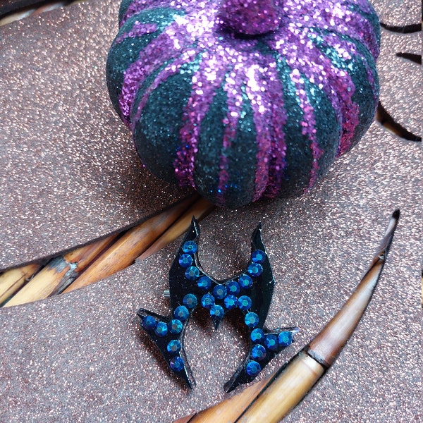 Blue Resin Horns - Etsy