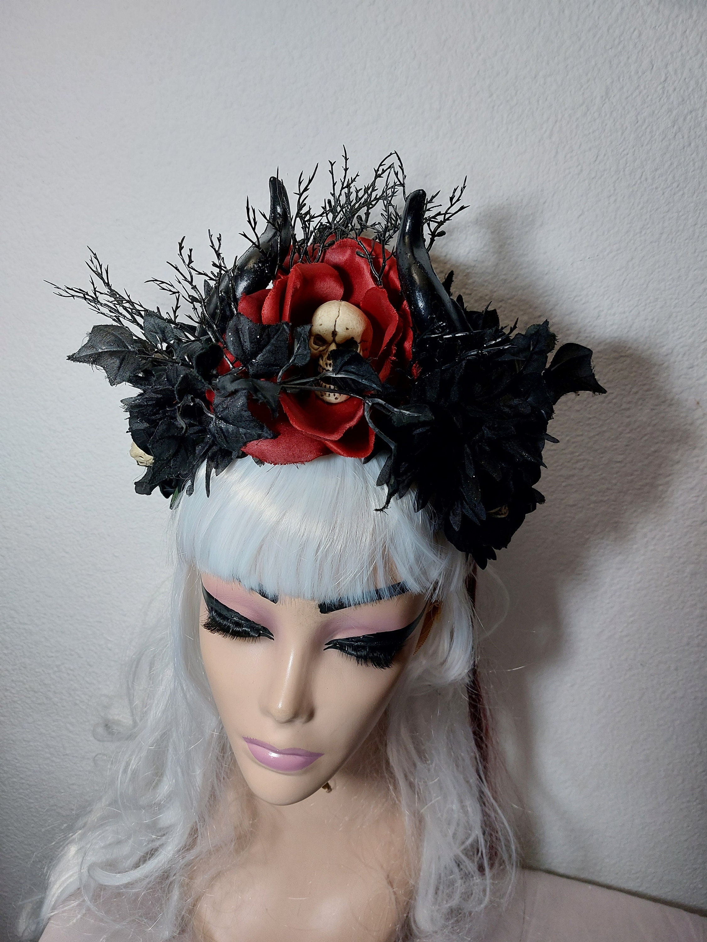 Disney Maleficent Vinyl Horns Deluxe Headpiece