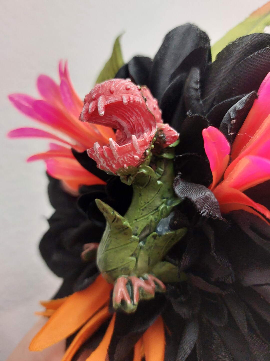 Audrey 2 Flower Hair Clip, Venus Flytrap Tropical Flower From Little ...