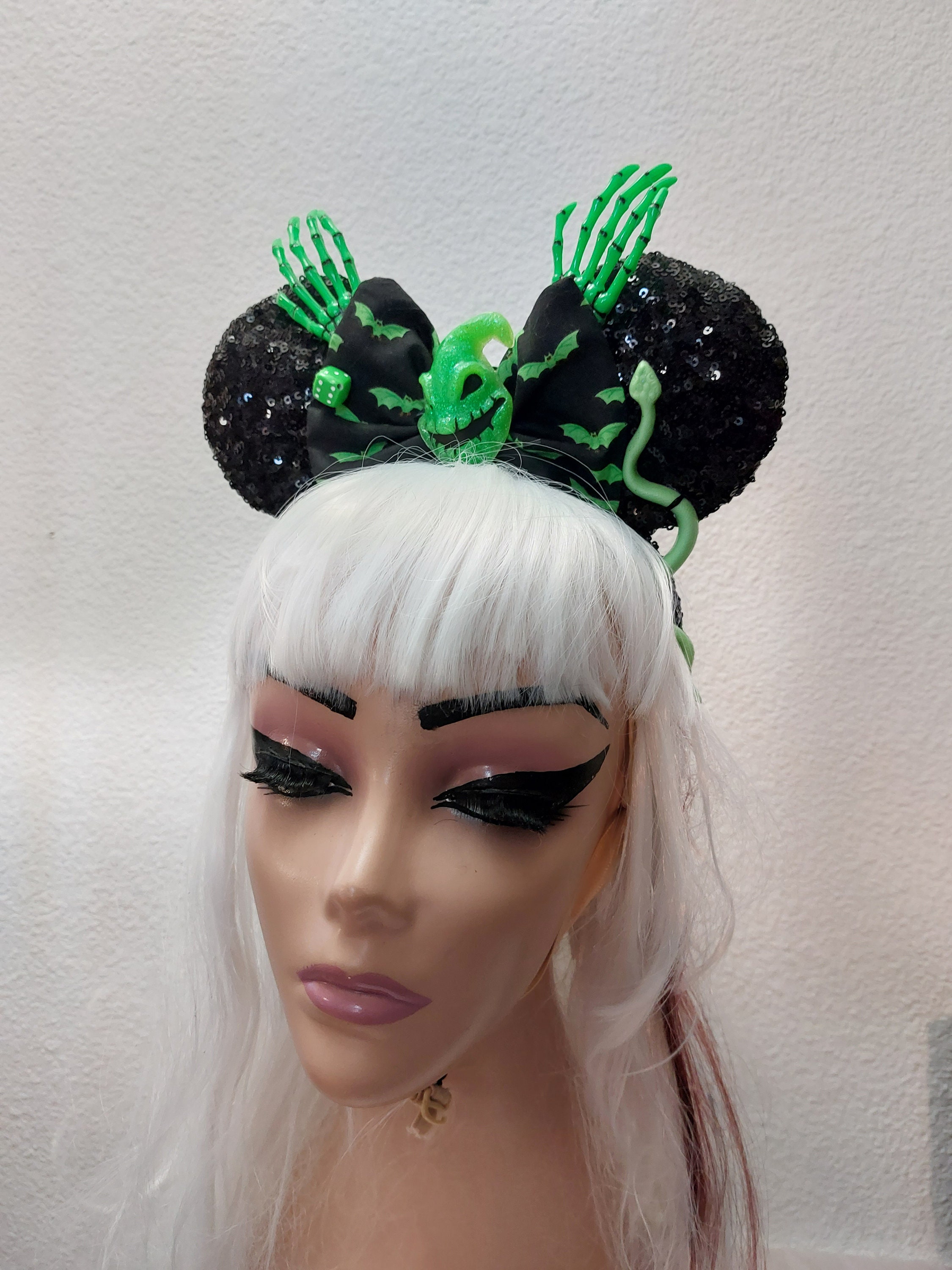 Oogie Boogie Ears, Disney Ears Nightmare Before Christmas Ears, Creepy ...