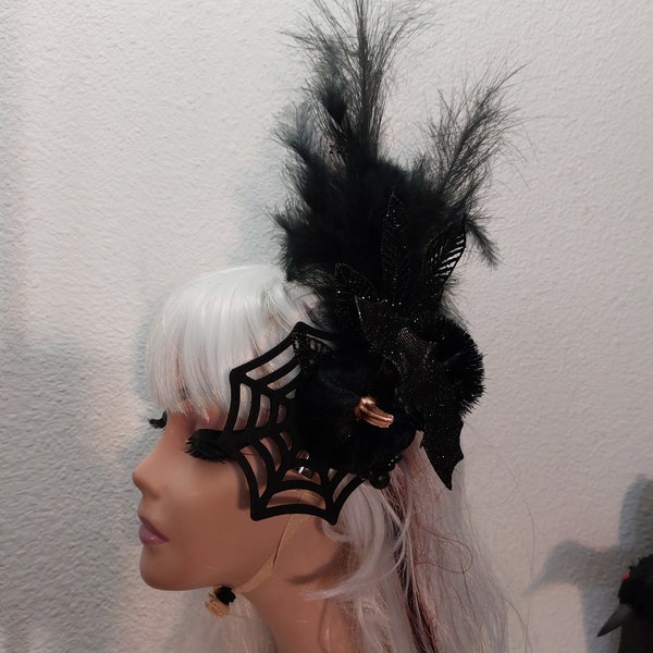 Spiderweb Fascinator - Etsy