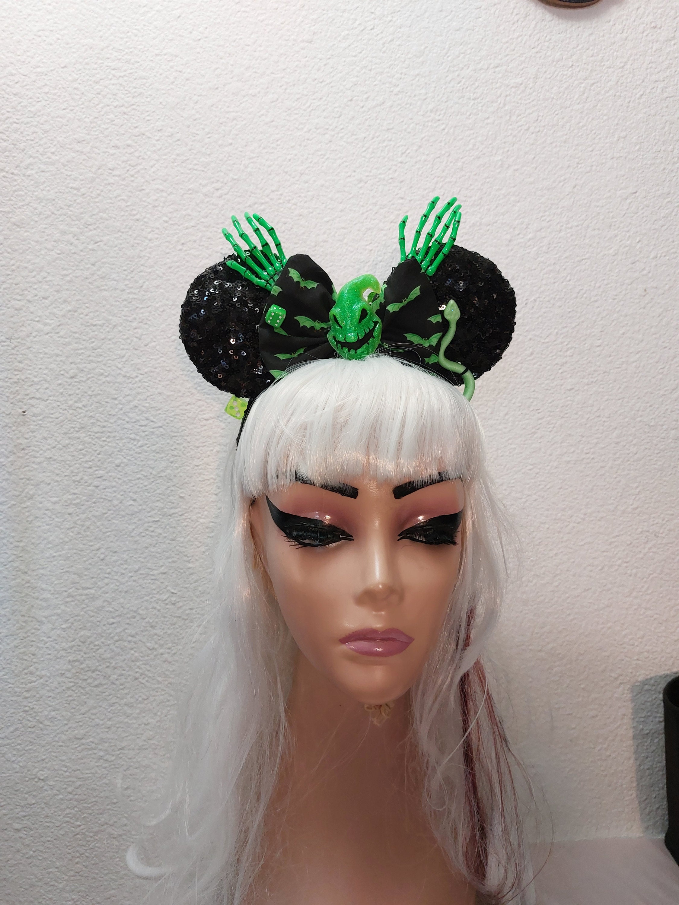 Oogie Boogie Ears, Disney Ears Nightmare Before Christmas Ears, Creepy ...