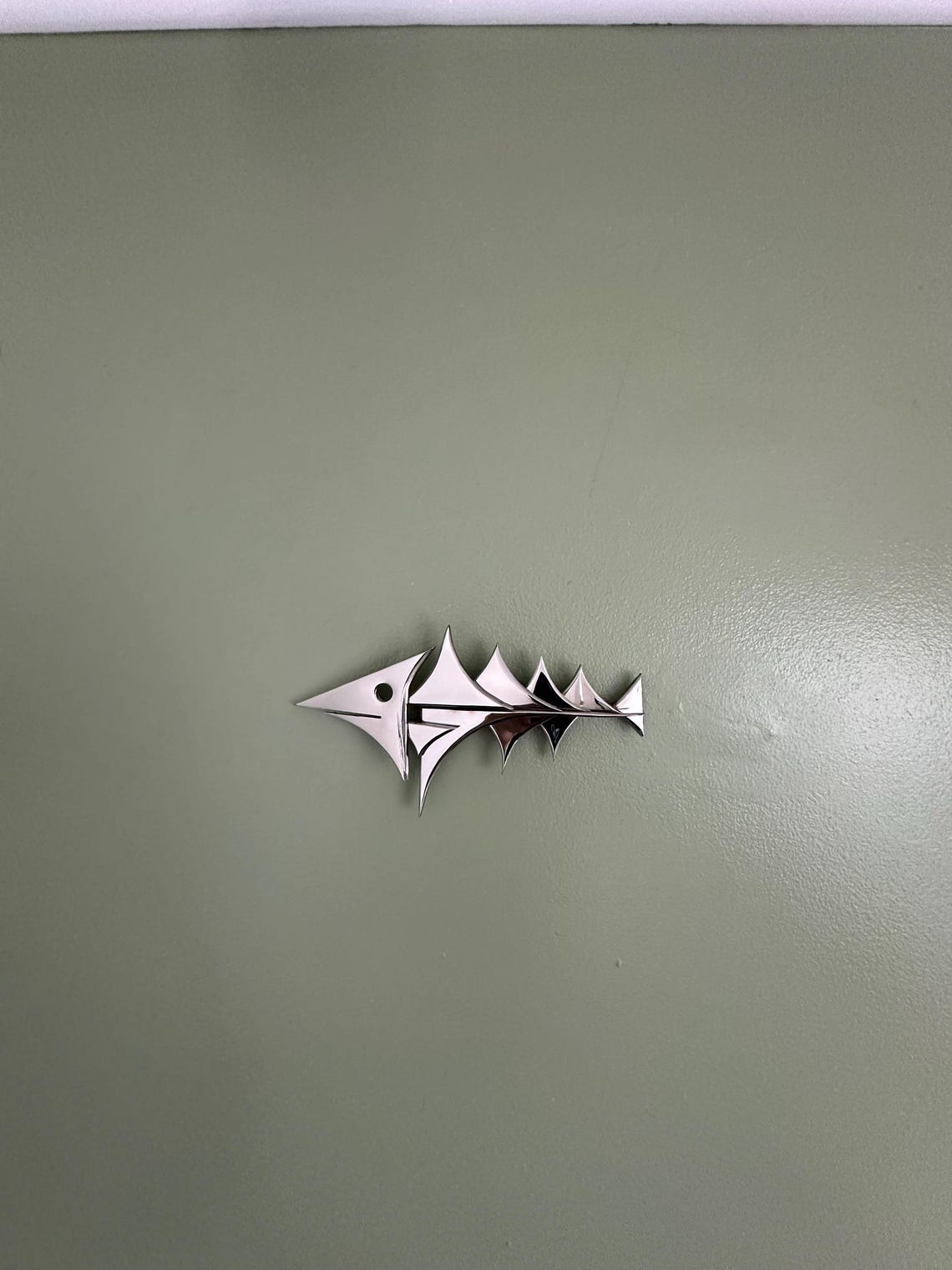 Metal Fish Bone Sculpture - Etsy