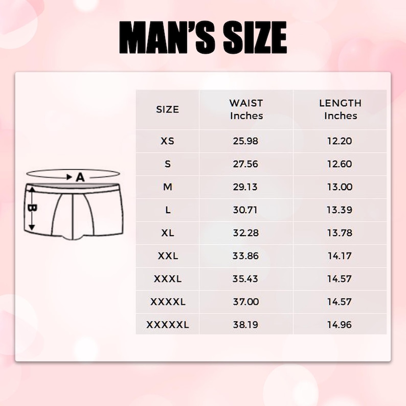 Personalized Men's Boxer Briefs, Custom Photo Underwear, Anniversary ...