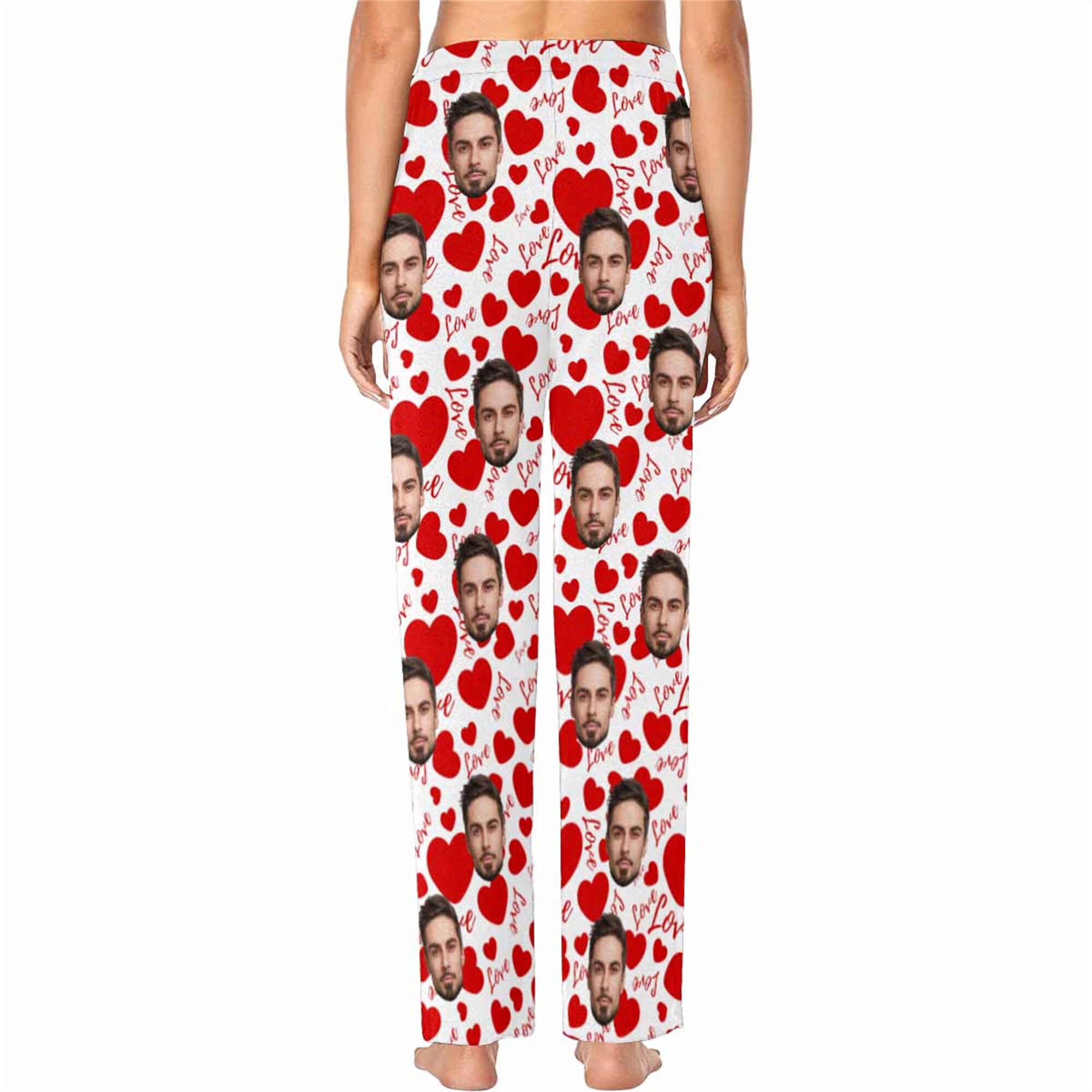 Custom Women Men Pajama Pants Customized Photo Printed Pjs - Etsy