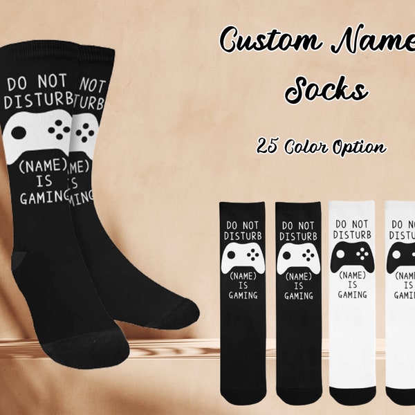 Kids Gaming Socks - Etsy