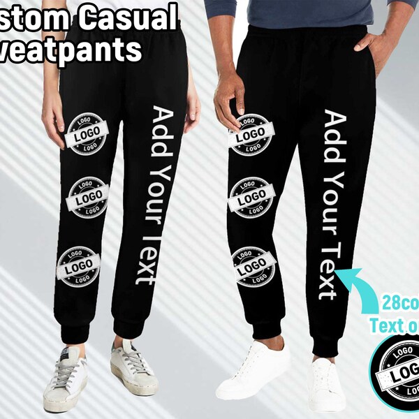 Custom Jogger Pants - Etsy