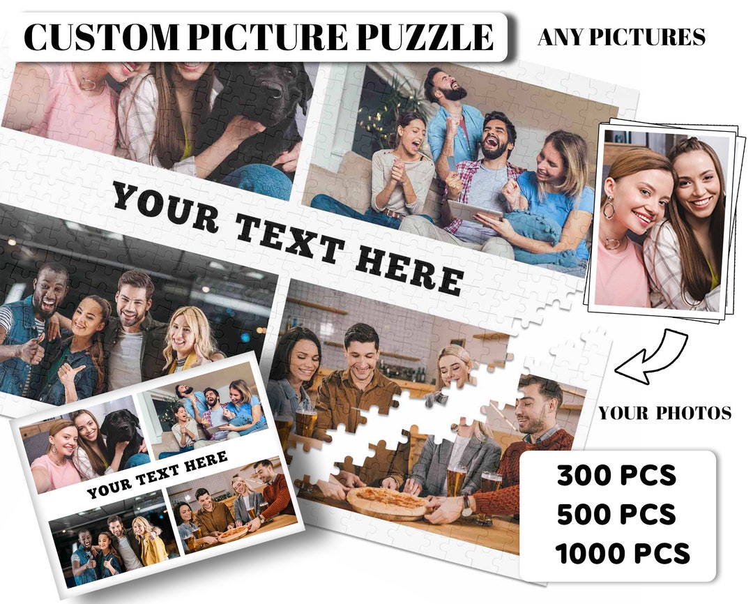 Personalized Jigsaw Puzzle From Photo Wooden Jigsaw Puzzle - Etsy