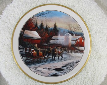 Terry Redlin Plate | Etsy