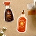 Asian Sauces Stickers Calcifer Sriracha Hot Sauce, Kiki Soy Sauce ...