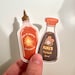 Asian Sauces Stickers Calcifer Sriracha Hot Sauce, Kiki Soy Sauce ...