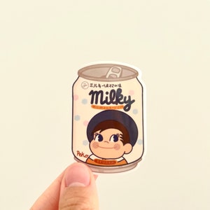 Milky Snacks Valentine Stickers | Japanese Candy, Drink, Peko-chan ...