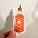 Asian Sauces Stickers Calcifer Sriracha Hot Sauce, Kiki Soy Sauce ...