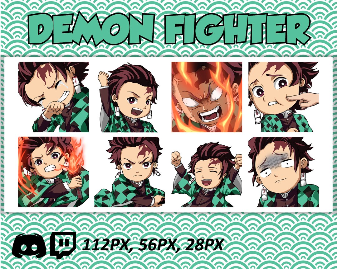 Anime Emotes Cute Emotes Demon Boy Manga Emotes Emote - Etsy Australia