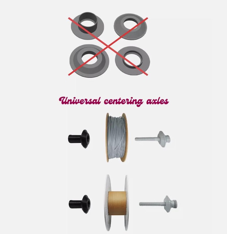 Bambu Lab 3D Printing Filament Spool Switcher / Winder / Respooler ...