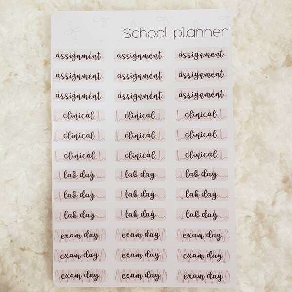 Nursing Clinical Stickers - Etsy