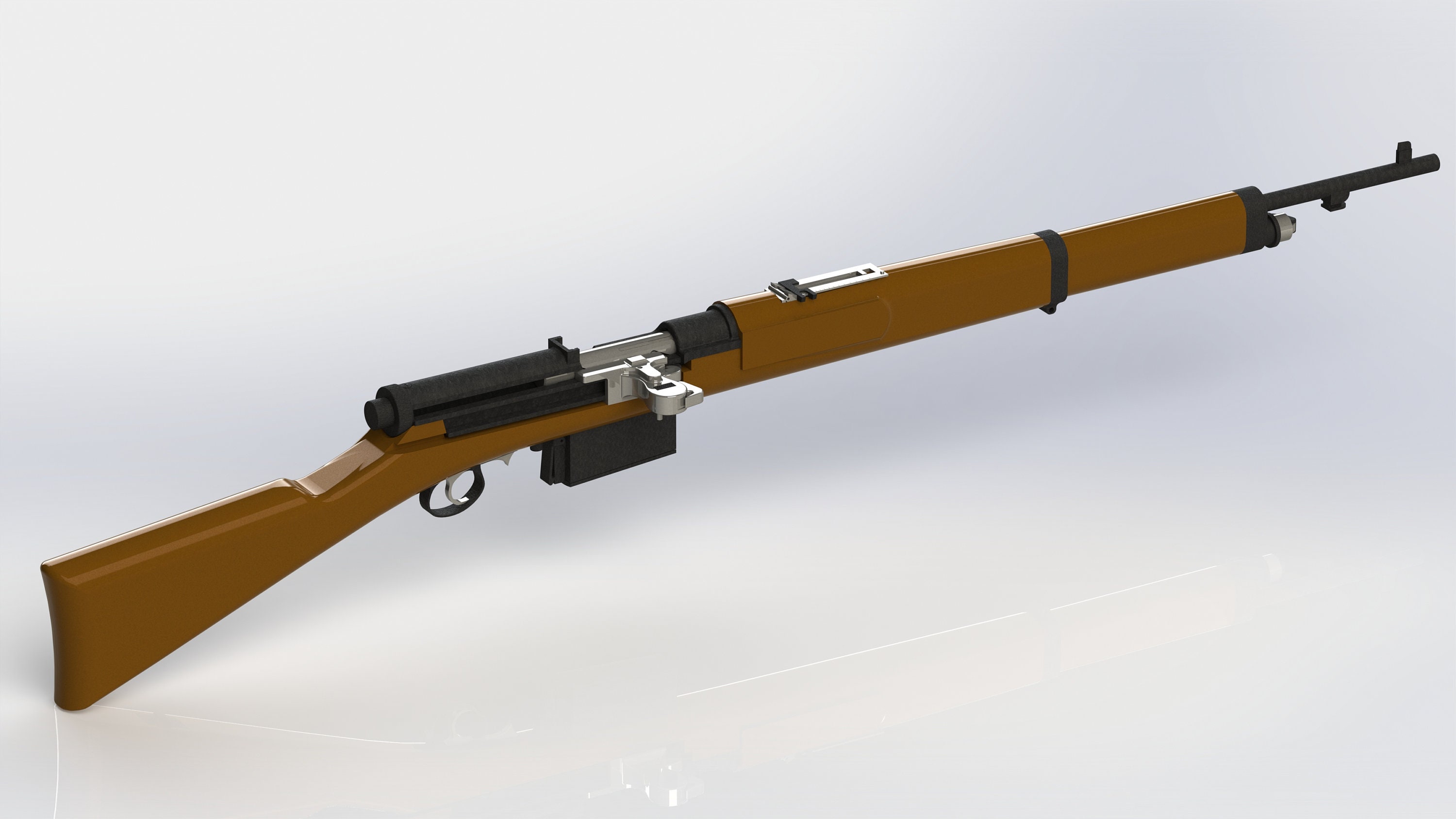 M1908 Mondragon Semiauto Rifle STL Files - Etsy Hong Kong