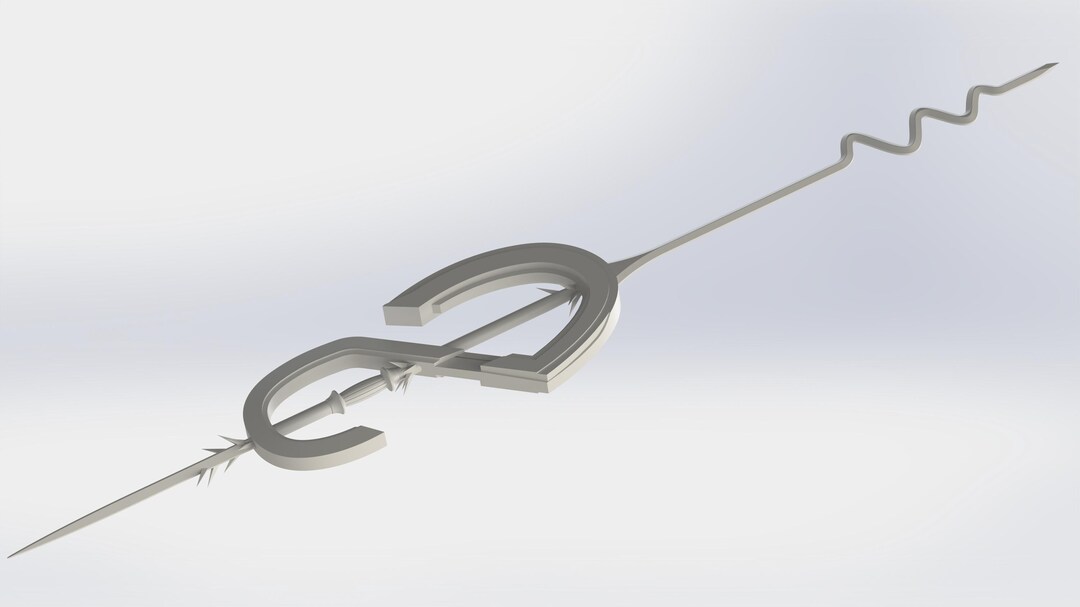 Arknights Lappland the Decadenza's Weapon (E2 Version) STL Files - Etsy