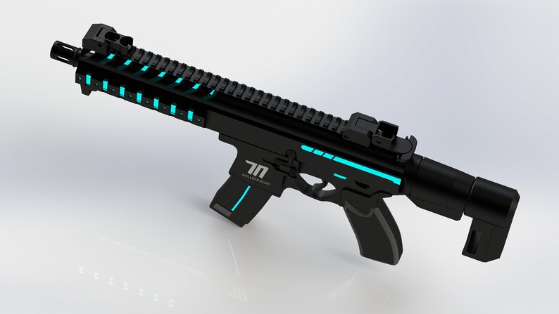 Blue Archive Yuuka's MPX STL File - Etsy Australia