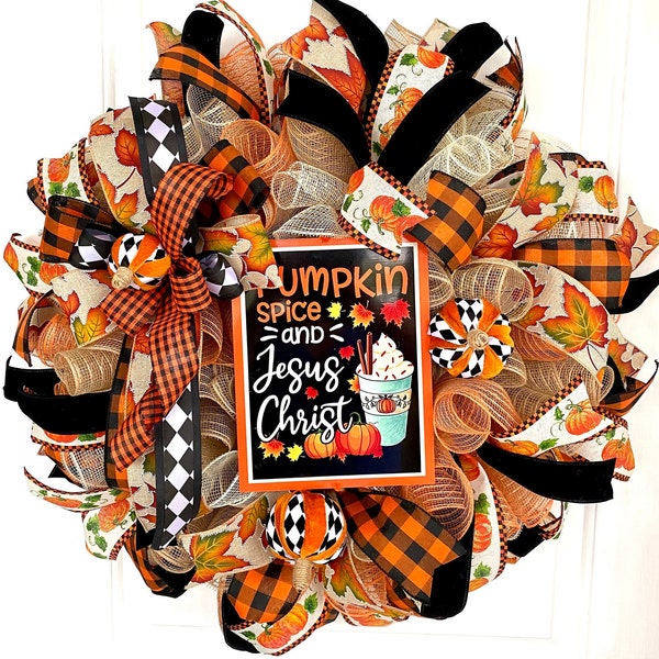 Christian Wreath - Etsy