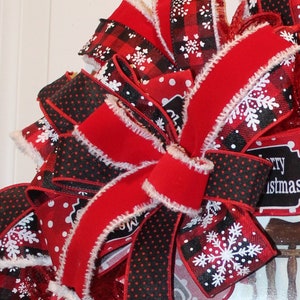 Christmas in Heaven Wreath, Front Door Winter Wreath, Christmas Wreath ...