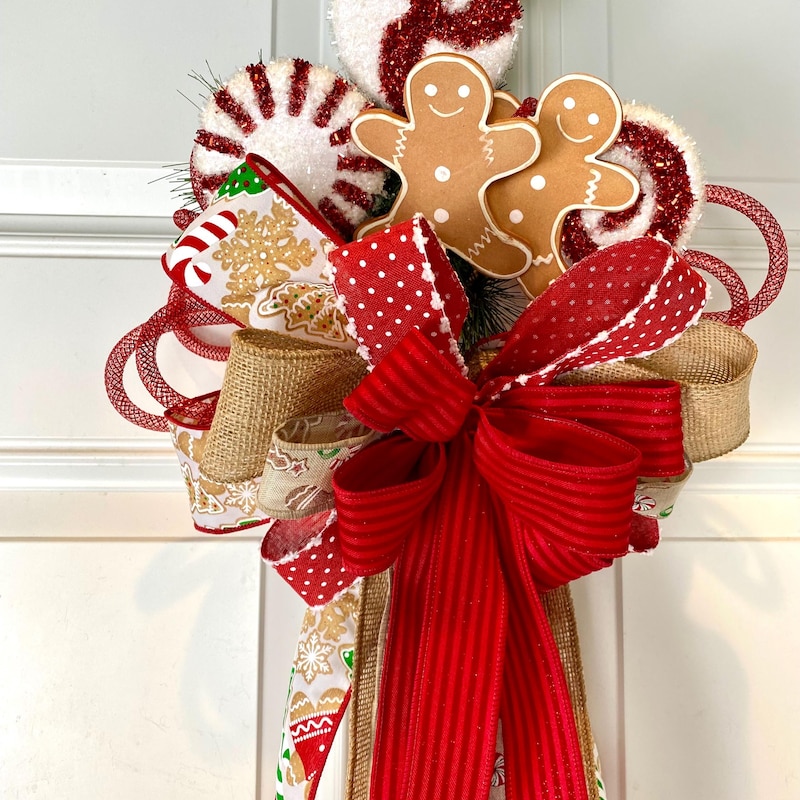 Gingerbread Tree Topper - Etsy