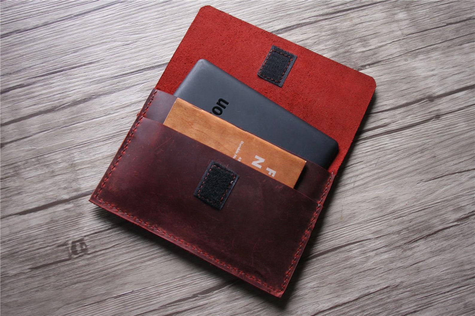 Personalized Leather Kindle Fire HD 8 Cover Paperwhite Nook - Etsy