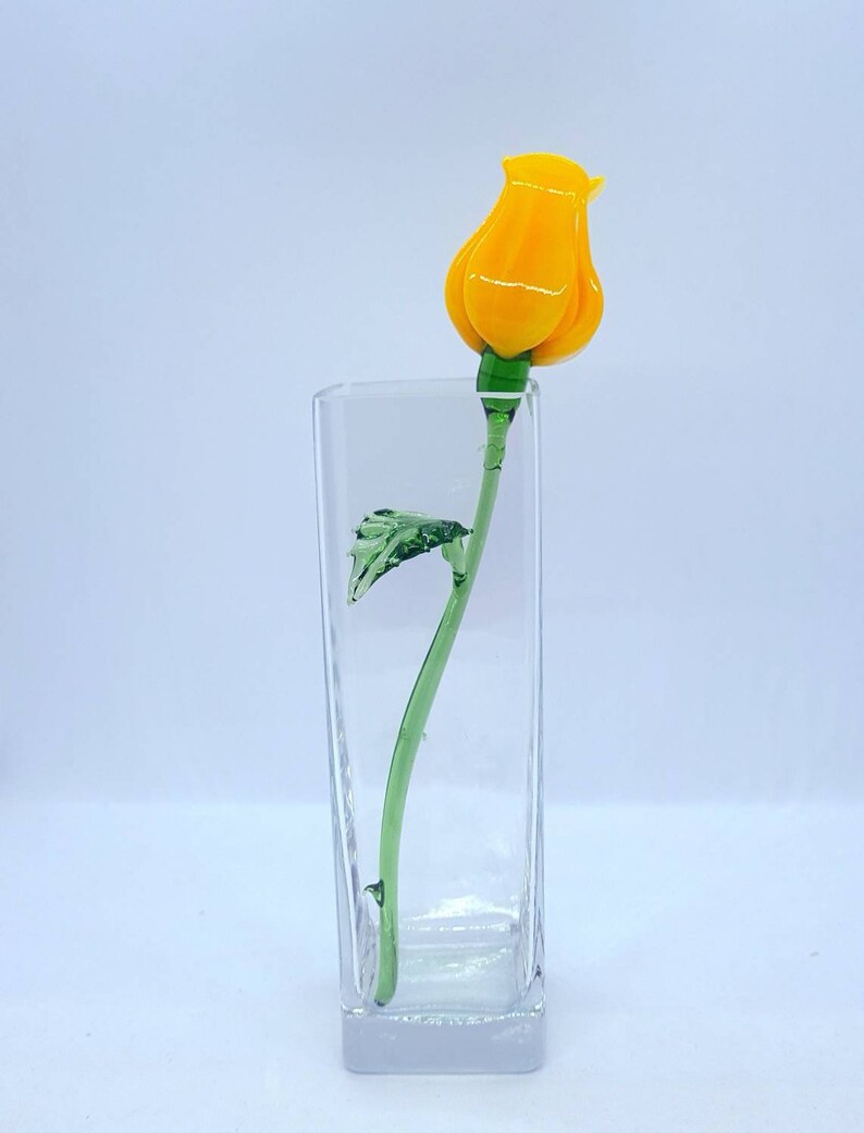 Gorgous Glass Roses Hand Blown Glass Roses Flowers Hand - Etsy
