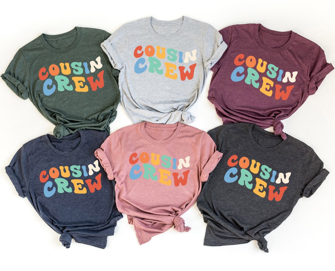 Cousin Crew Shirts , Family Trip Shirt, Cousins T Shirts, Matching Cousin Shirt, Family Cousin ...