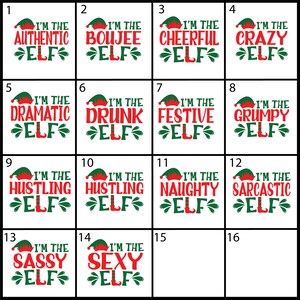 I'm the Elf Family Christmas Matching Shirt, Christmas Matching Shirt ...