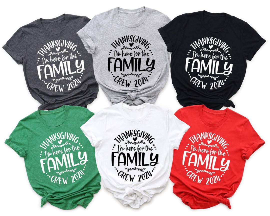 Thanksgiving 2024 T-shirts, Thanksgiving Group Shirts, Thanksgiving ...