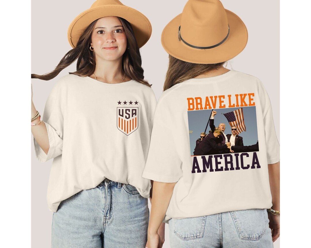 President Trump Shirts, Hero Trump Shirts, MAGA Shirt, Trump Shooting ...