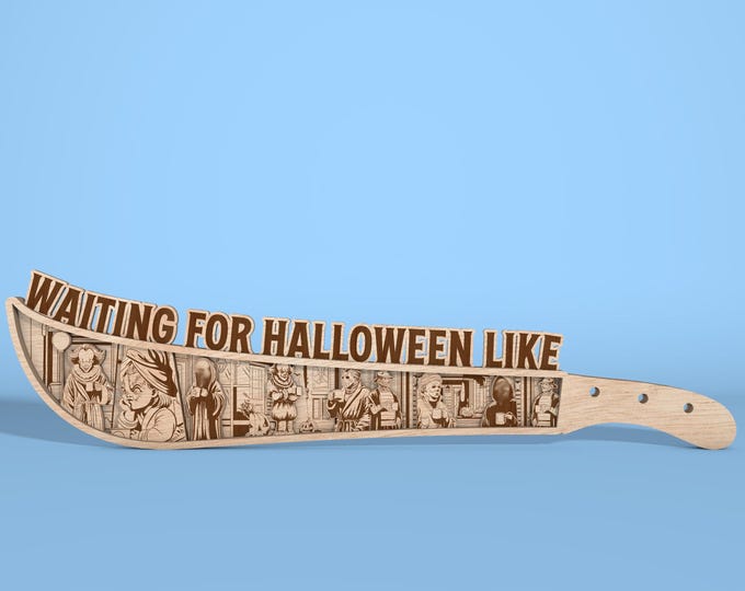 Horror Standing Multilayer Wood Sign Cut File,layer Characters Horror ...
