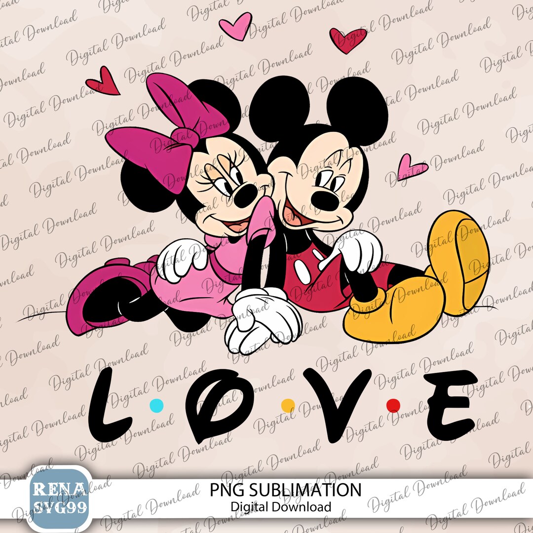 Happy Valentine Mouse Png, Valentine Day PNG, Valentine Mouse Tshirt ...