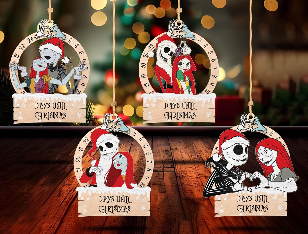 Movie Christmas Countdown Ornament Svg,christmas Ornament Laser Cut Svg ...