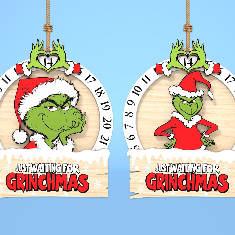 Grinch Countdown - Etsy