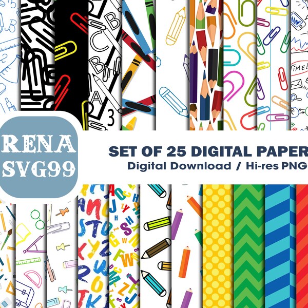 School Colors - Etsy