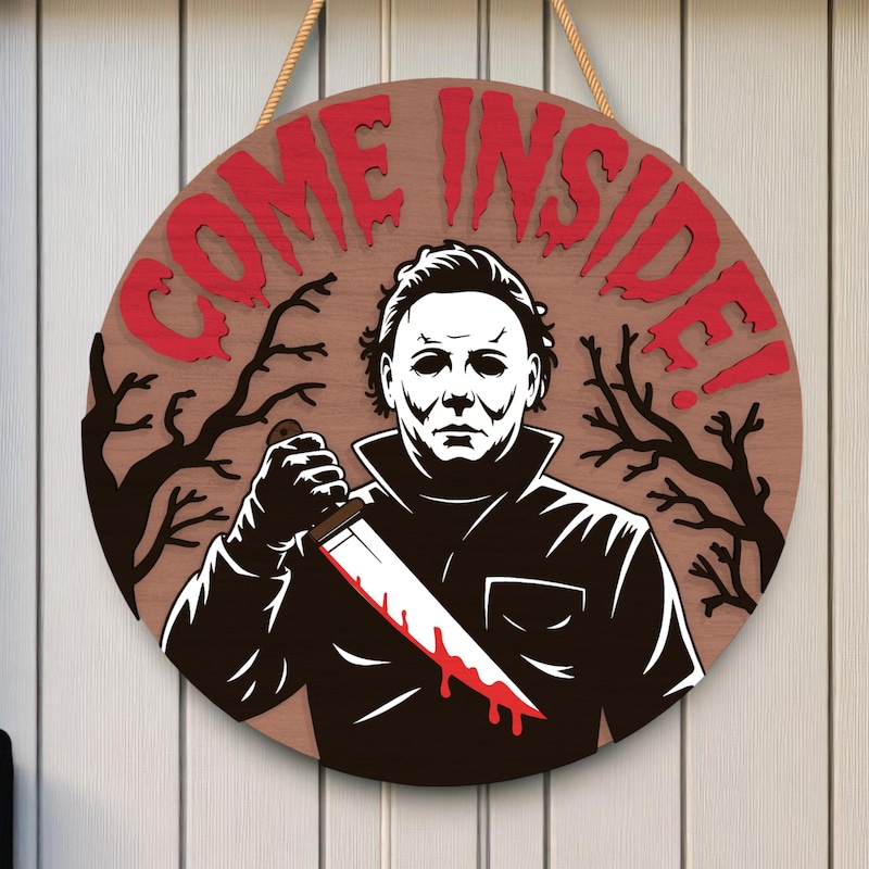 Scary Sign - Etsy