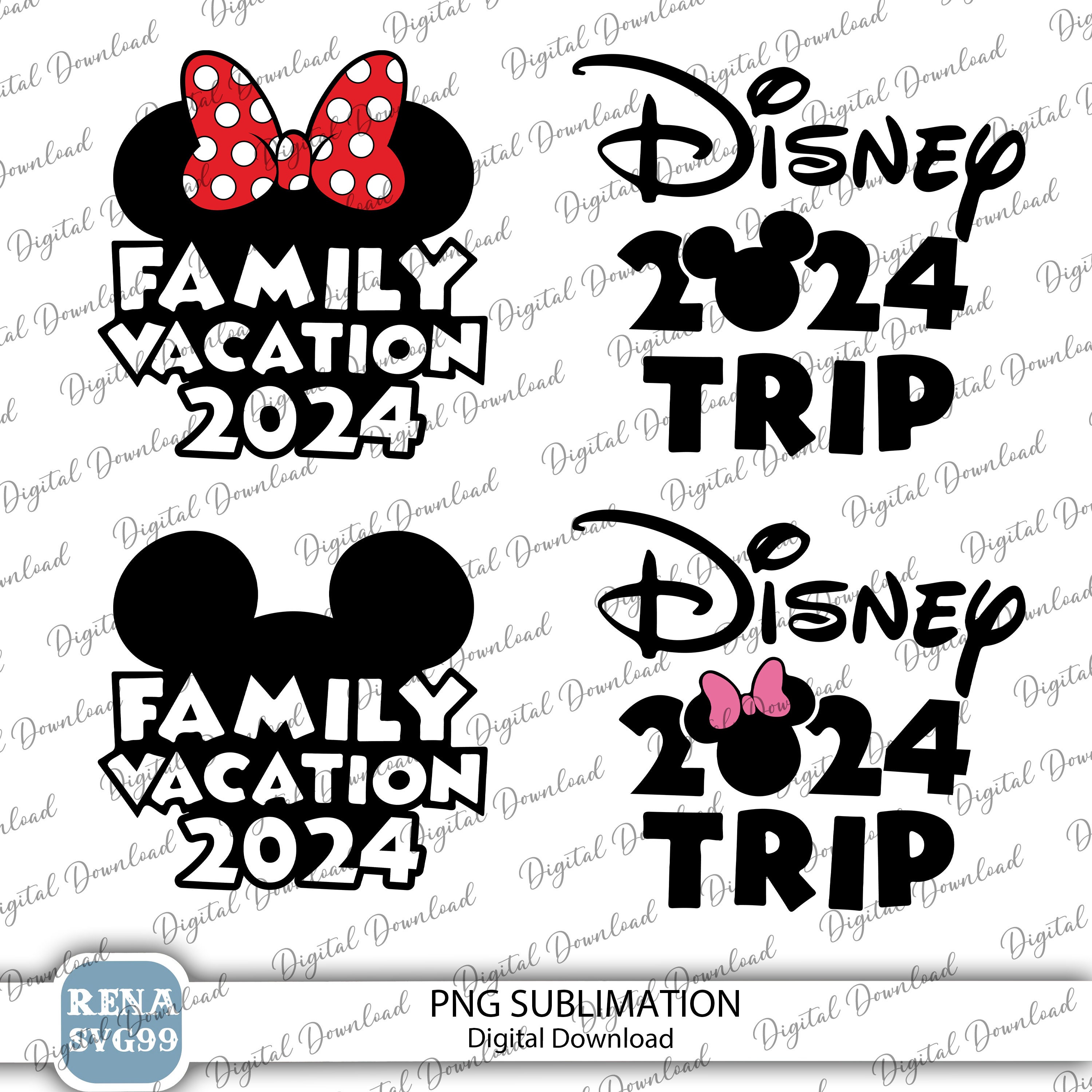 Bundle 2024 Family Trip SVG 2024 Family Vacation Svg Vacay - Etsy Canada