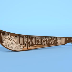 Horror Multilayer Laser Cut File Svg, Movie Horror Scene Svg, Horror ...