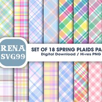 Easter Digital Paper - Etsy