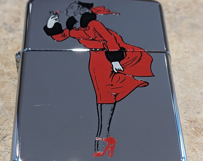 Zippo Windy Girl Lighter - Etsy