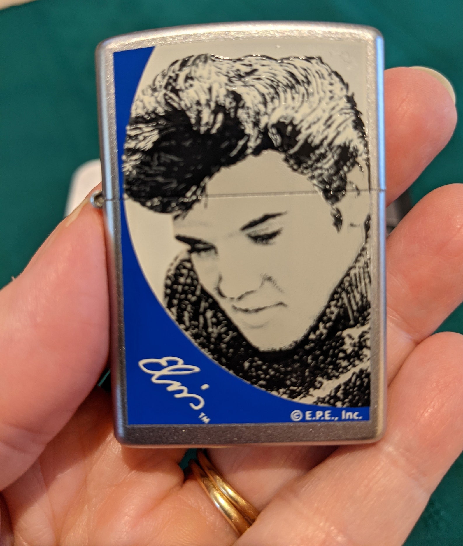 Zippo Elvis Grey Matte Finish Vintage Lighter - Etsy