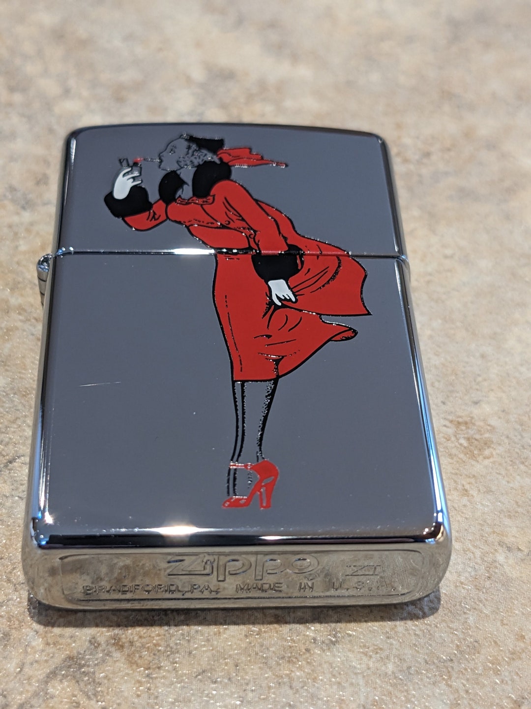 Zippo Windy Girl Lighter - Etsy