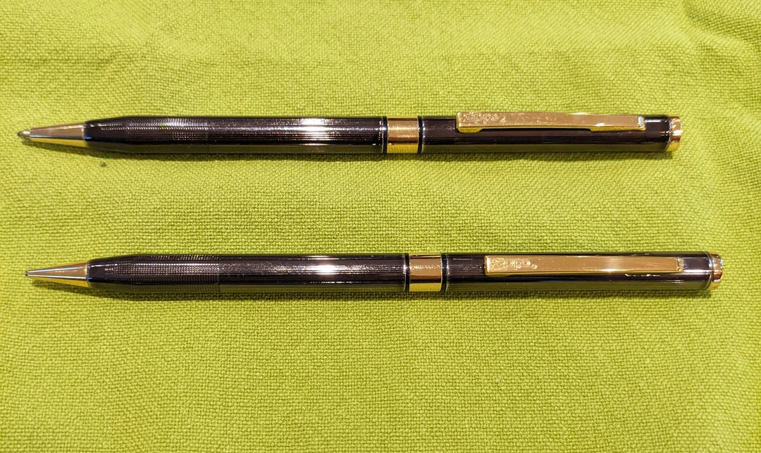 Zippo Pen and Pencil Set - Etsy