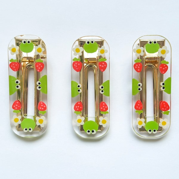 Frog Hair Clip - Etsy