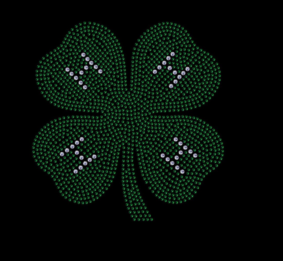 4-H Logo Rhinestone Template DIGITAL FILE - Etsy