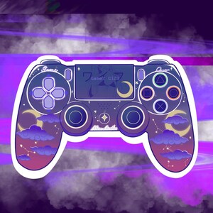 Ps4 Gamer Girl Sticker Ps4 Controller Sticker Ps4 | Etsy