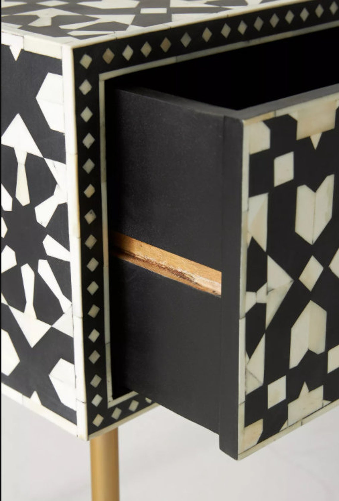 Bone Inlay Desk, Bone Inlay Work Desk, Optical Bone Inlay Desk, Bone ...